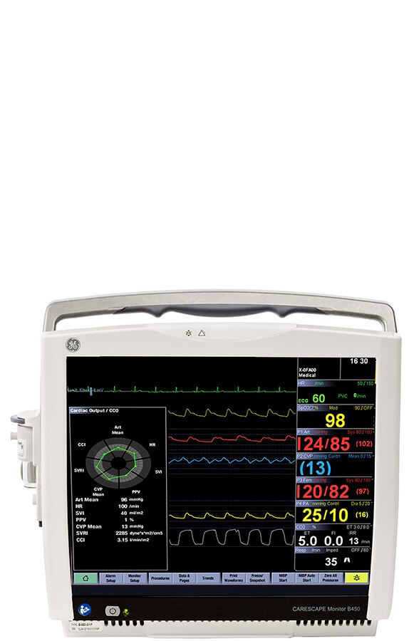 CARESCAPE B450 Monitor | GE HealthCare (Australia & New Zealand)