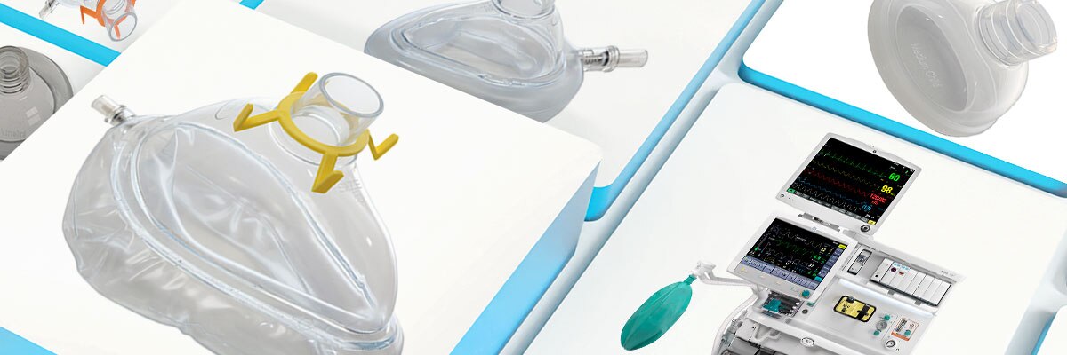 Single-Use Anesthesia Breathing Masks | GE Healthcare | GE HealthCare ...